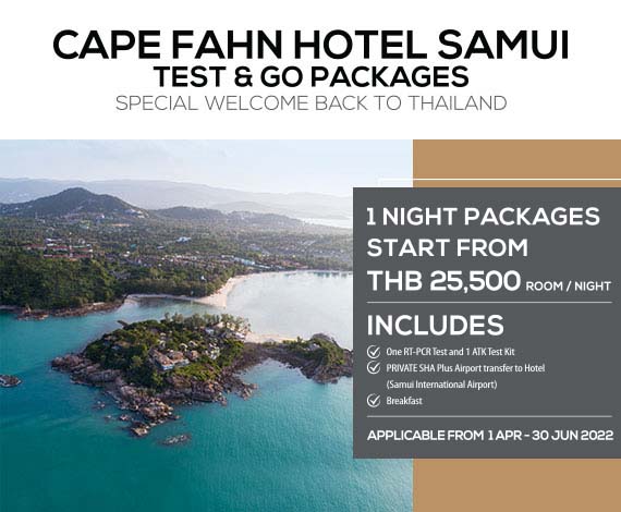 Offers | Cape Fahn Hotel, Samui, Thailand